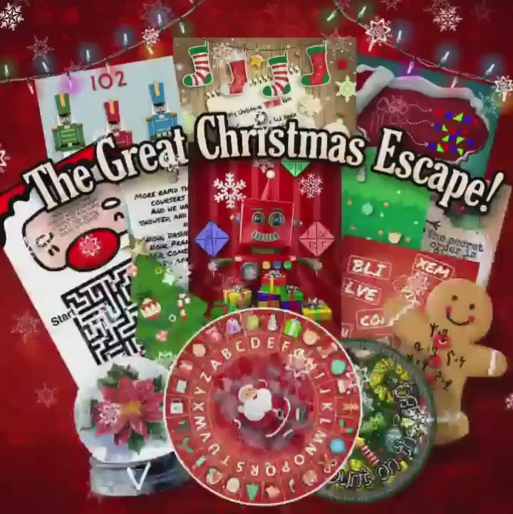 The Great Christmas Escape | DIY Christmas Escape Room at Home ...
