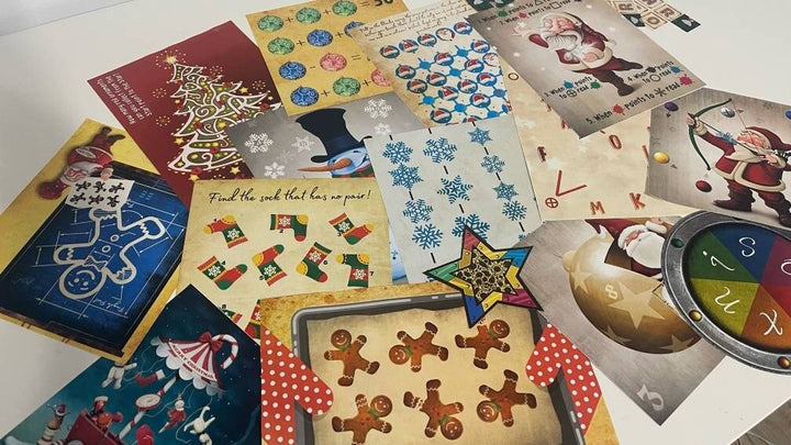 Printable Christmas Escape Room | DIY Christmas Escape Room at Home ...