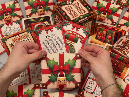 The Christmas Star Printable Escape Room | DIY Christmas Escape Room at ...