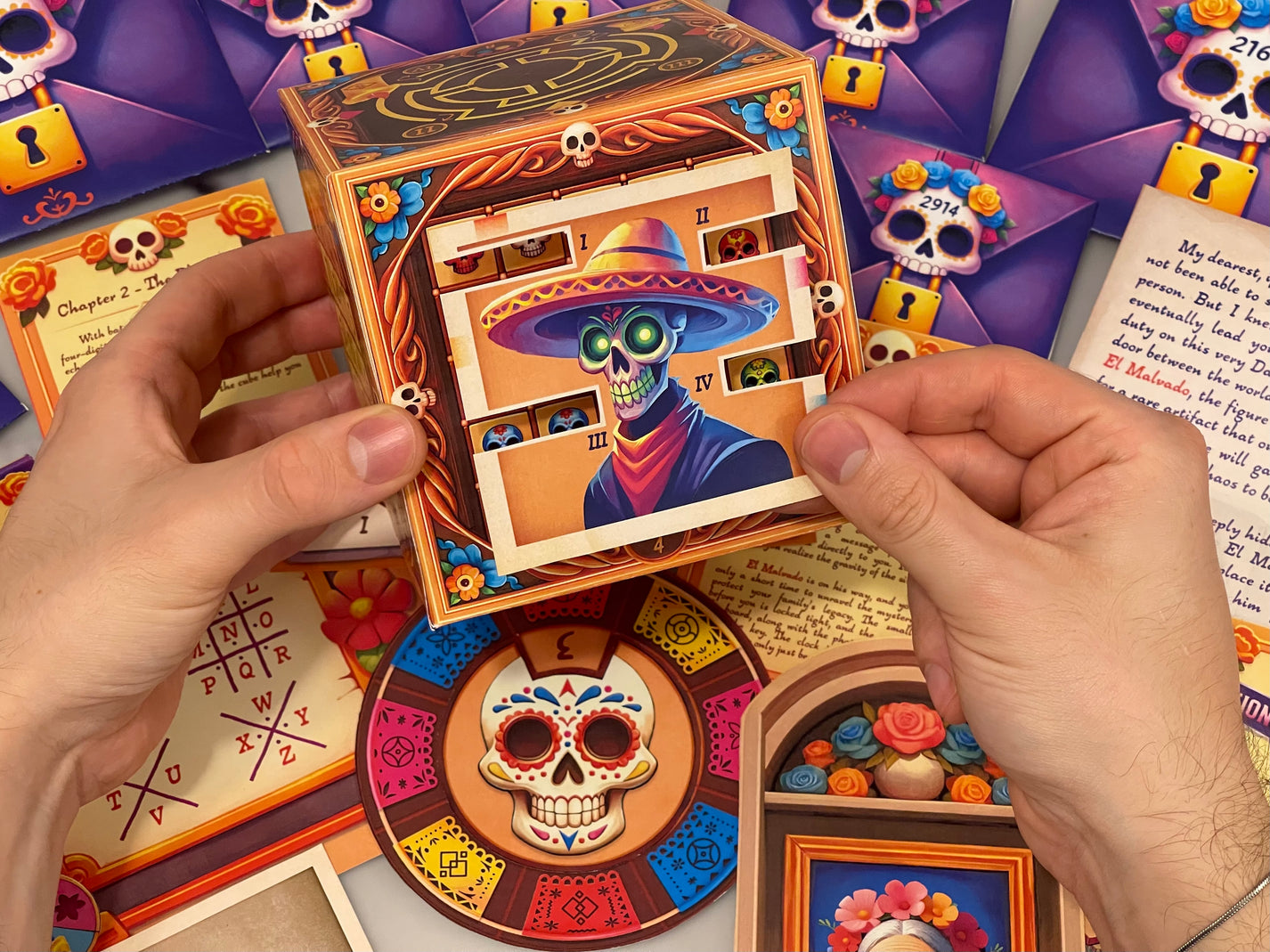 Day of the Dead Printable Escape Room | DIY Escape Room at Home ...