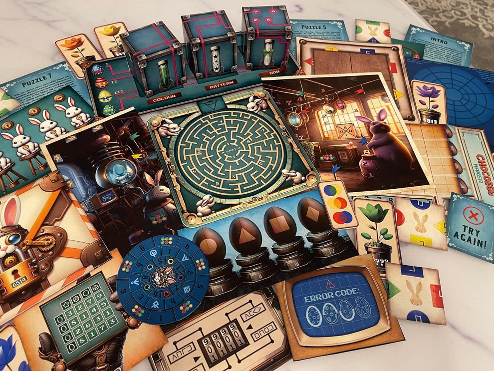 Escape the Easter Factory Printable Escape Room | DIY Easter Escape ...