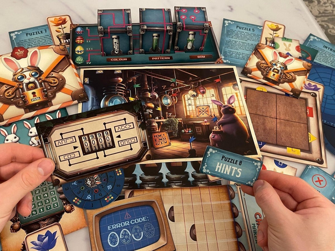 Escape the Easter Factory Printable Escape Room | DIY Easter Escape ...