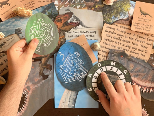 Jurassic Adventure - Printable Dino Escape Room for Kids