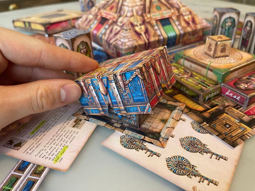 The Pyramid Printable Escape Room | DIY Egypt Escape Room at Home ...