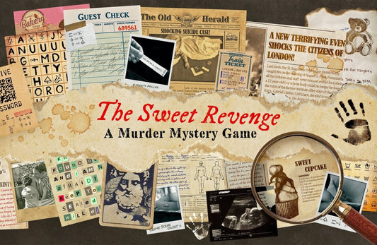 The Sweet Revenge - Printable Murder Mystery Game | Instant Download