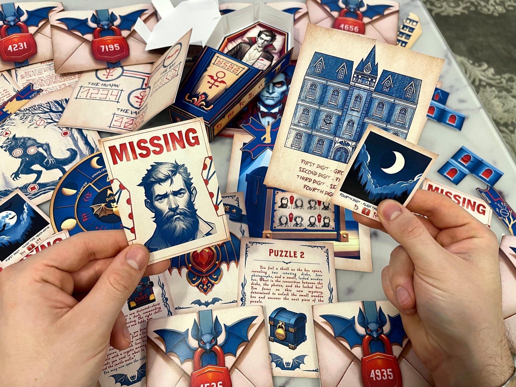 Vampire's Crypt | Halloween Escape Room at Home | MysteryLocks