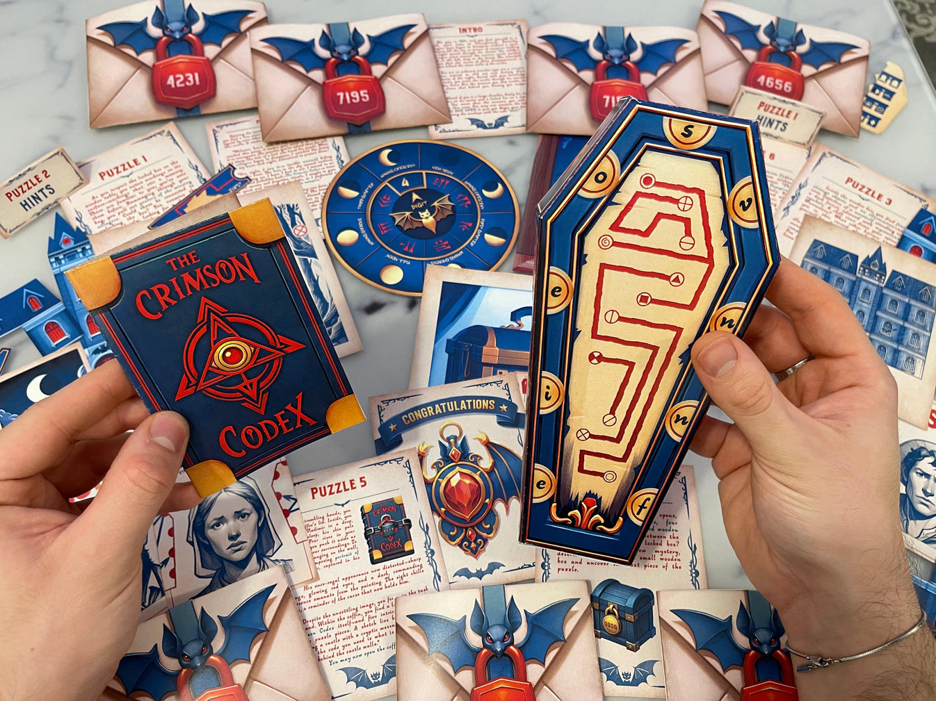 Vampire's Crypt | Halloween Escape Room at Home | MysteryLocks