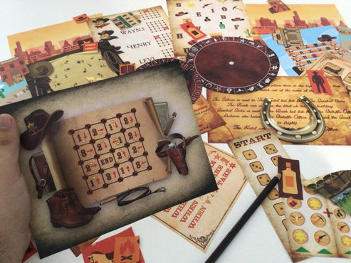 Wild West Printable Escape Room | DIY Western Cowboy Escape Room at ...